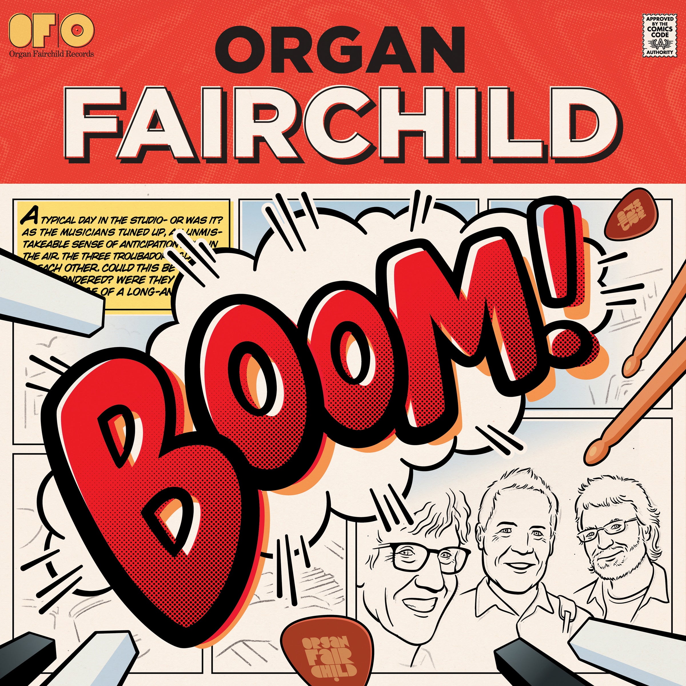 [PRE-ORDER] BOOM! LP on 180-Gram Vinyl – Organ Fairchild Merch Store